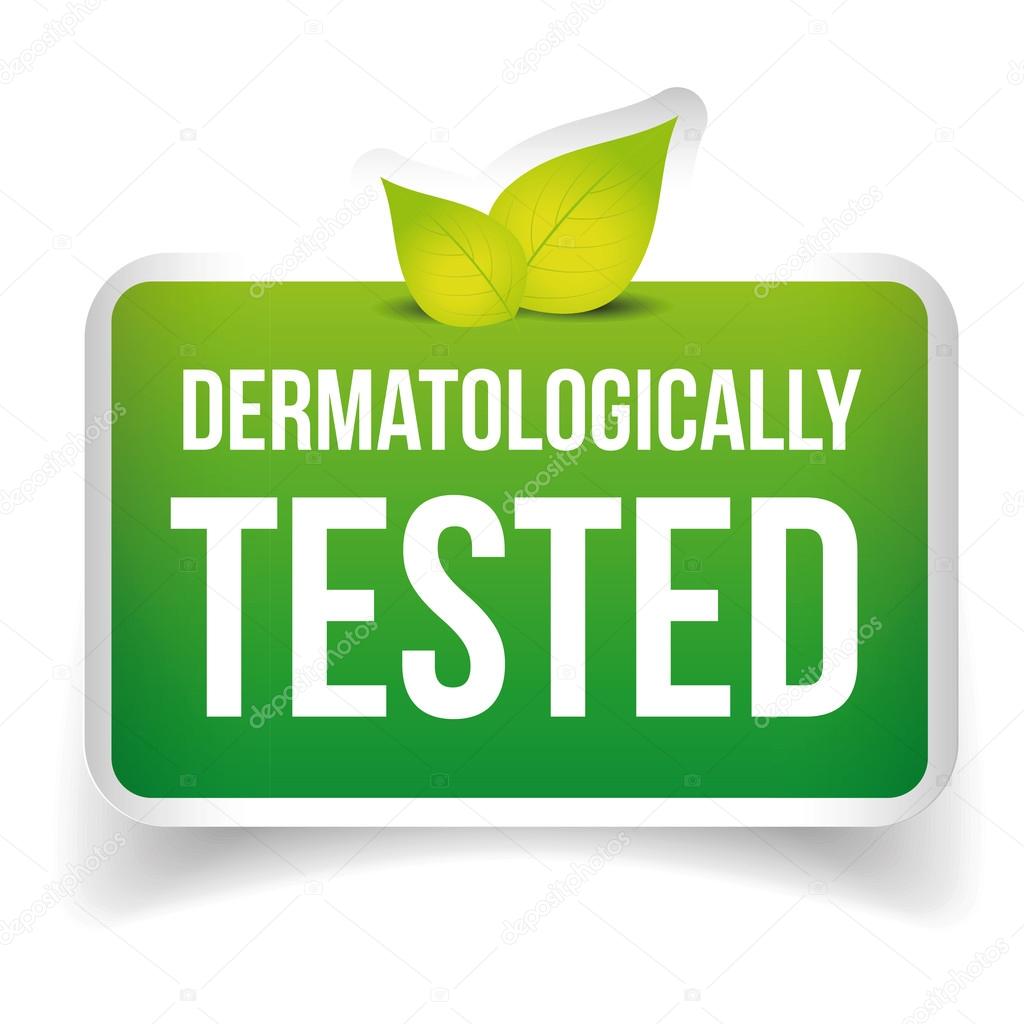 Dermatologically Tested Icon label vector Stock Vector by ©Grounder ...