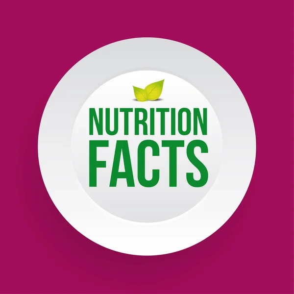 Nutrition Facts label vector Stock Vector by ©Grounder 95275296