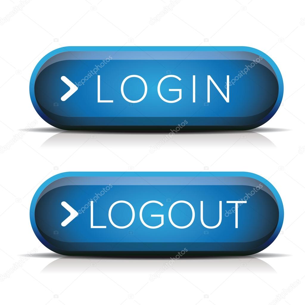 Login logout button vector Stock Vector Image by ©Grounder #95710314 Login logout button vector Stock Vector Image by ©Grounder #95710314