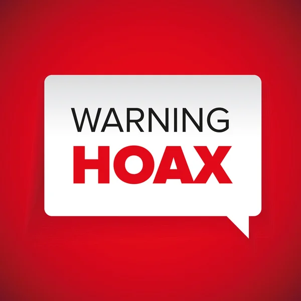 ᐈ Hoax stock vectors, Royalty Free hoax illustrations | download on ...