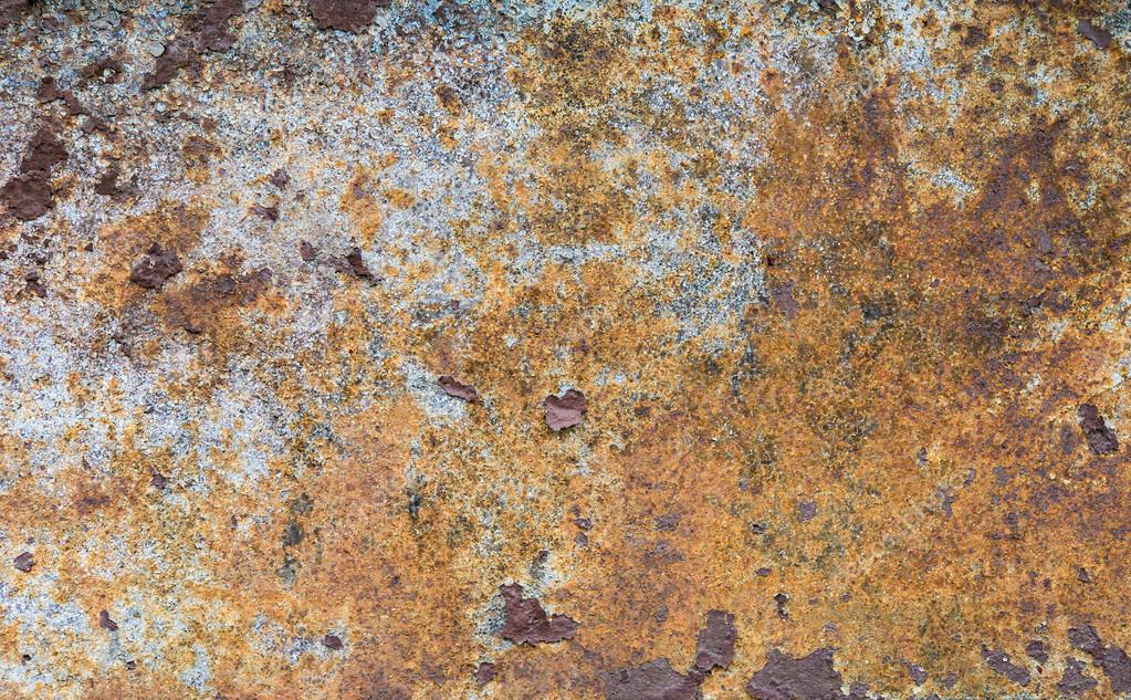 Rusted Metal Plate Background