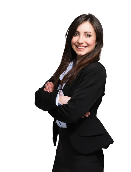 Young smiling businesswoman Stock Photo by ©minervastock 65081351