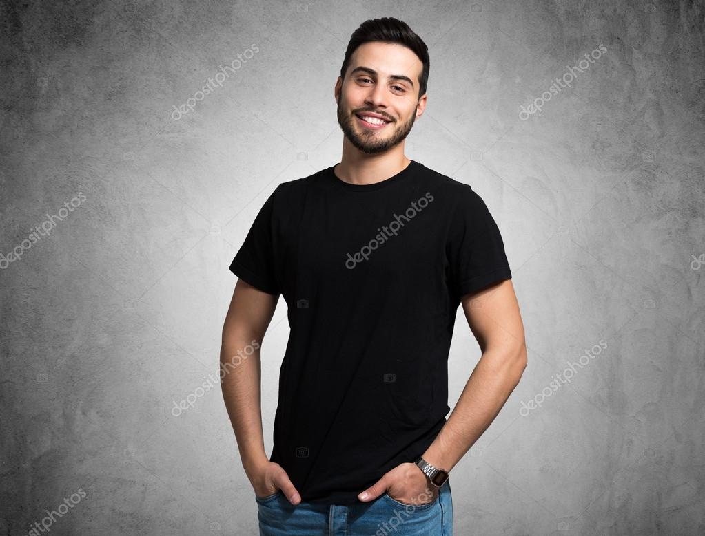 Smiling man portrait Stock Photo by ©minervastock 73023069