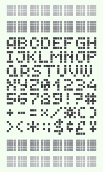 Pixel font Vector Art Stock Images | Depositphotos