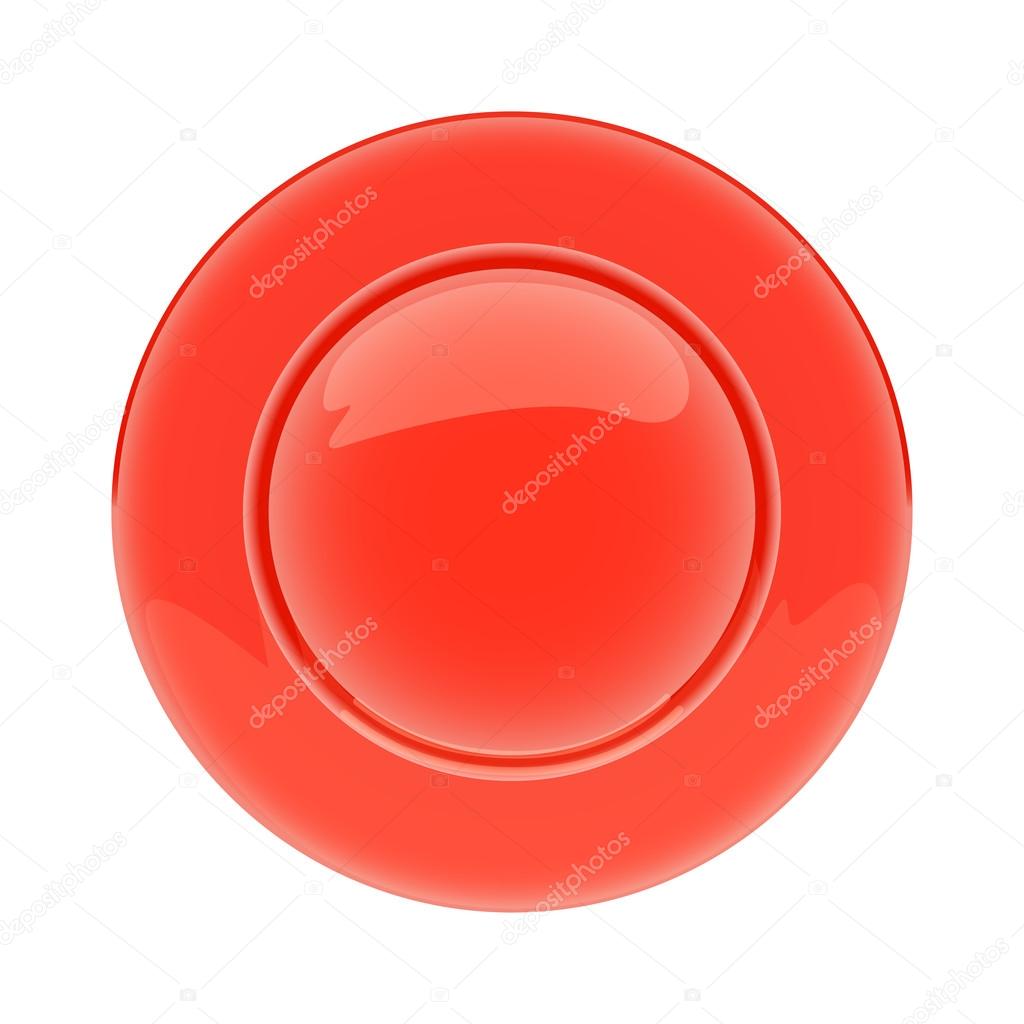 Empty red plate Stock Vector Image by ©i3alda #53686157