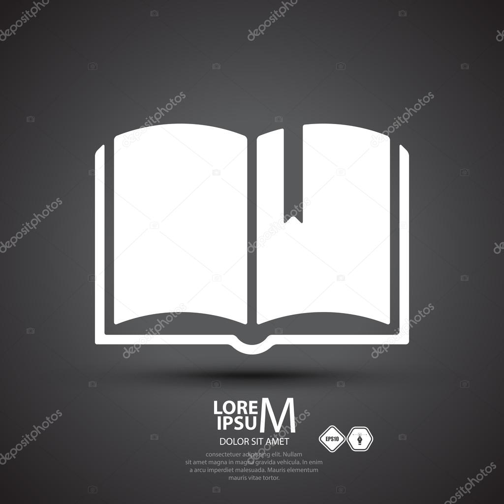White Book logo Stock Vector by ©i3alda 72434659