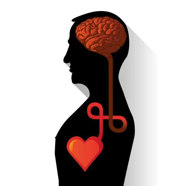 Connection between heart and brain Stock Vector Image by ©i3alda #96916786 Connection between heart and brain Stock Vector Image by ©i3alda #96916786