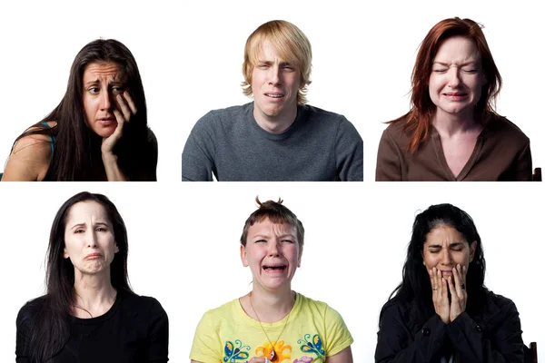 Crying People Faces