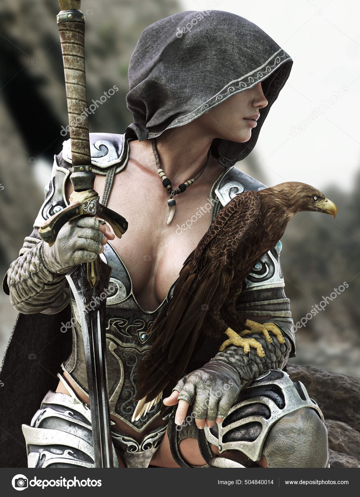 Fantasy Skinnrustning