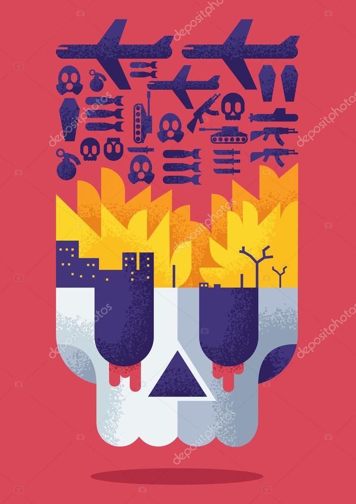 War Concept Illustration Stock Vector Image by ©Malchev #117765380