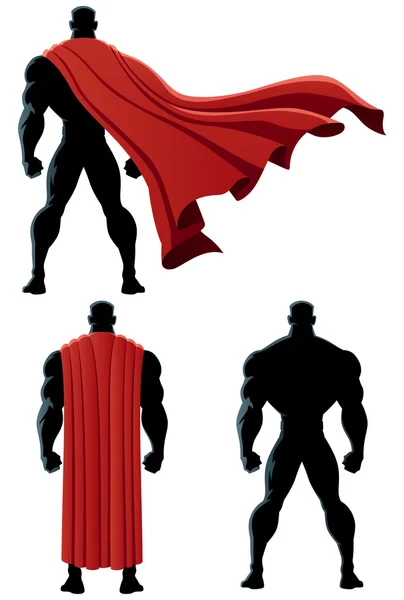 Superhero back Vector Art Stock Images | Depositphotos