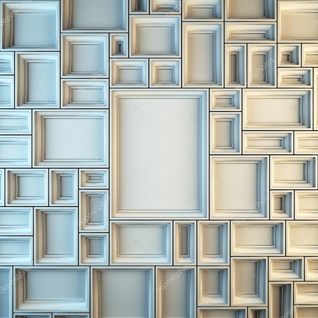 Empty White Picture Frames