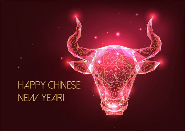 Futuristic glowing low polygonal bull head, ox, taurus horoscope sign ... Futuristic glowing low polygonal bull head, ox, taurus horoscope sign ...