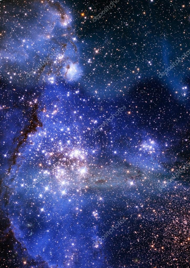 Star field in space and a nebulae — Stock Photo © richter1910 #87328728