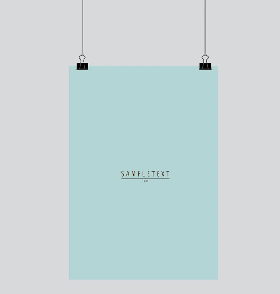 Hanging paper sign Stock Vector Image by ©jameschipper #46024225