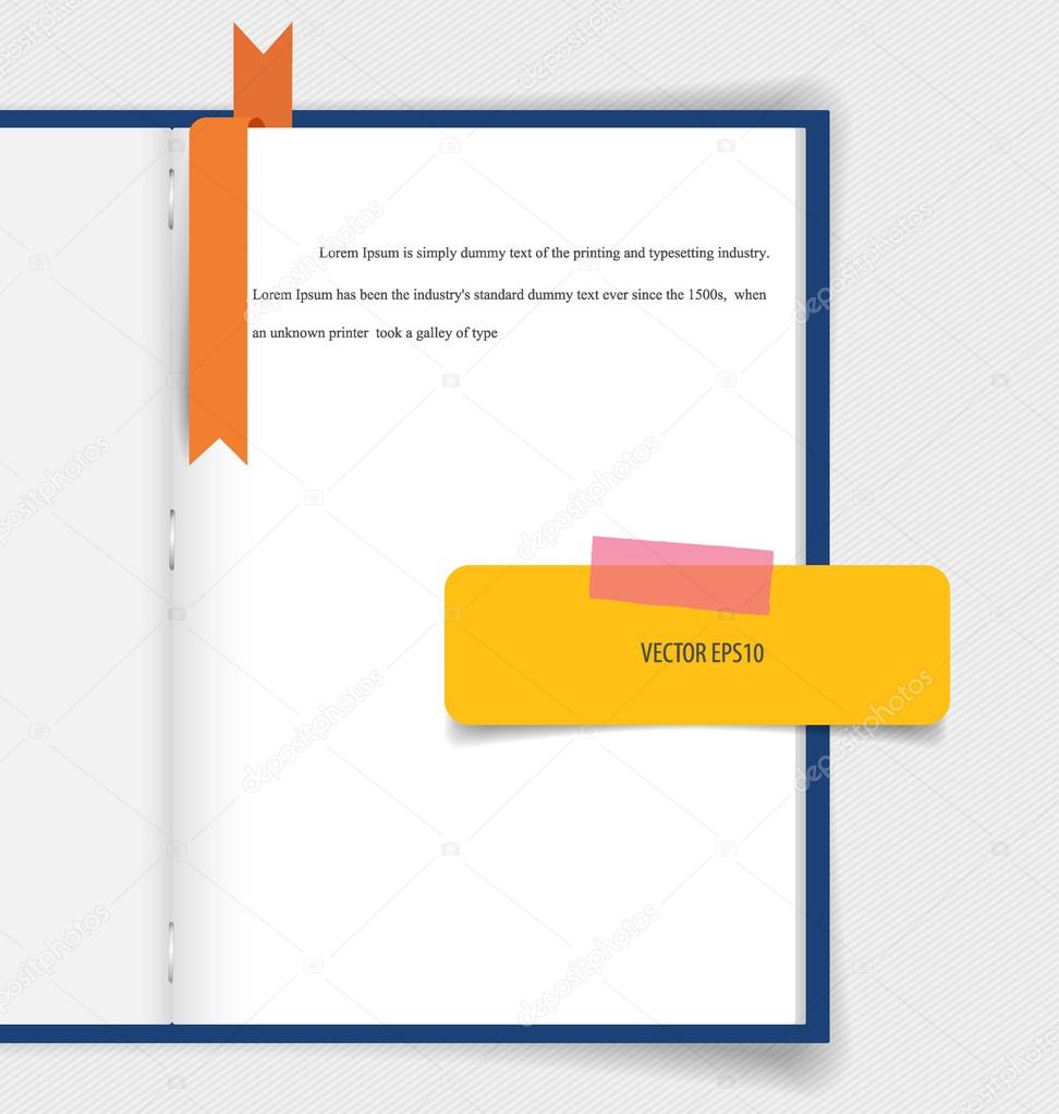 Collection of various papers, paper designs ready for your messa Stock ...