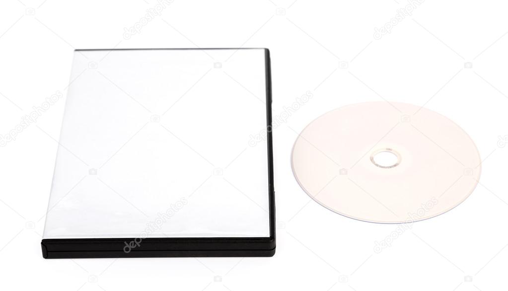 Blank compact disc mock up Stock Photo by ©jannystockphoto 87050804