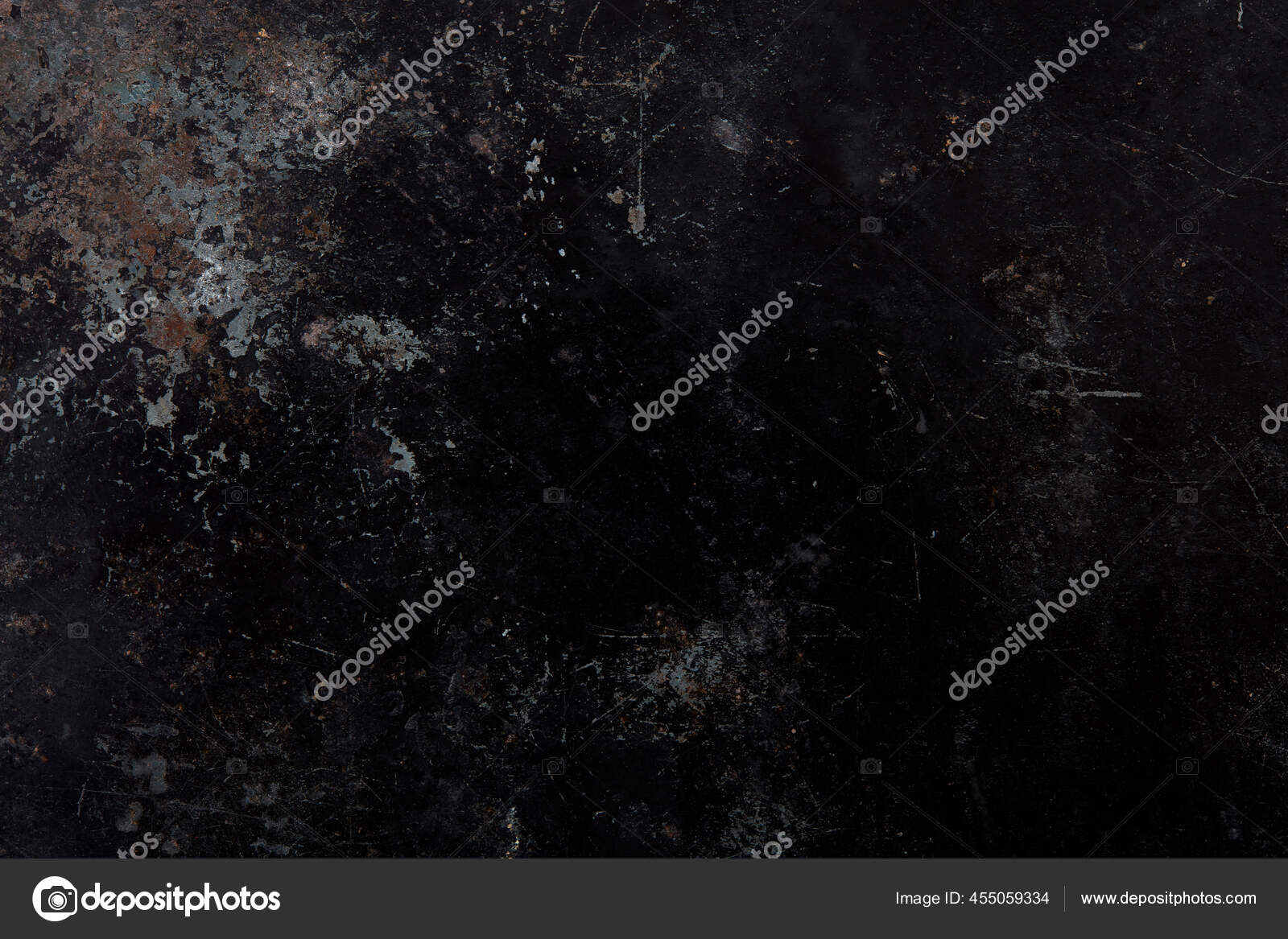 Black Old Corroded Metal Texture Background Stock Photo by ©AndreaA ...