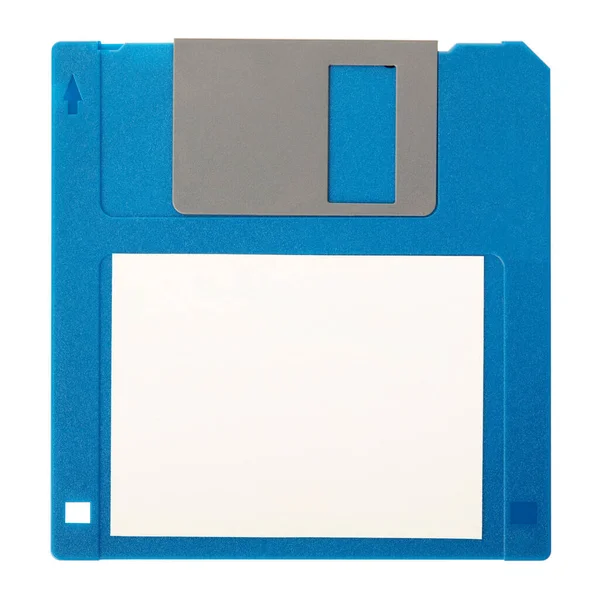 Black Floppy Disk Blank Label Isolated White Background Clipping Path ...