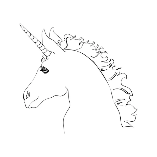 100,000 Unicorn line drawing Vector Images | Depositphotos