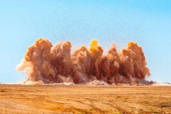 Electric Detonator Blasting Construction Site Oman Stock Photo by ...