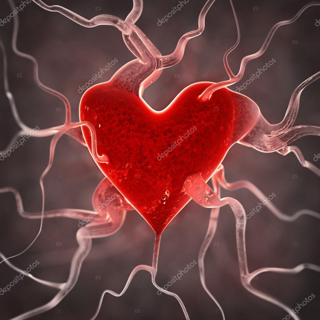 Sick heart background Stock Photo by ©SSilver 62314635