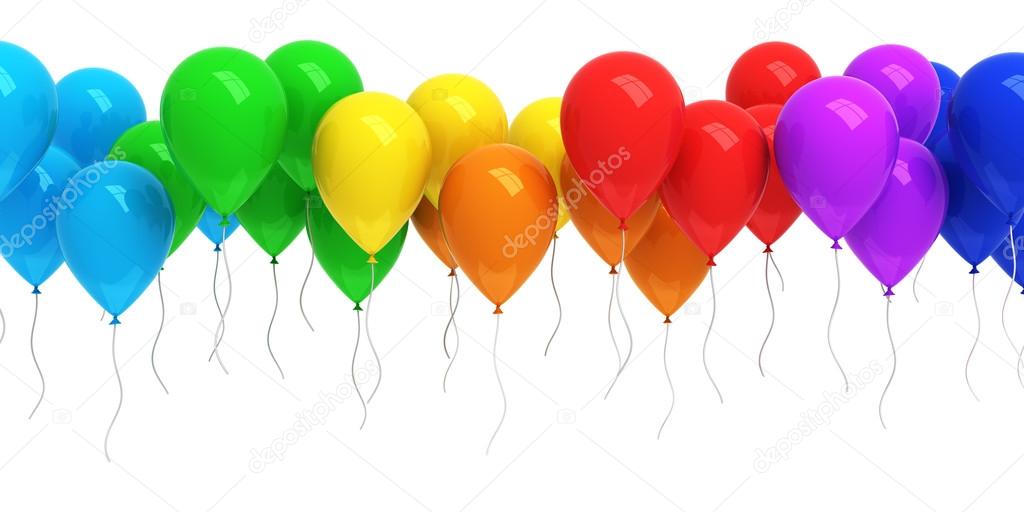 Colorful balloons Stock Photo by ©SSilver 77159839