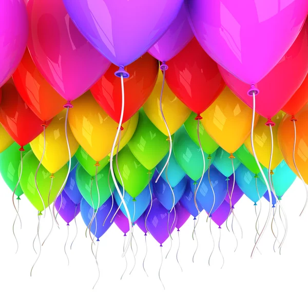 Colourful Balloons Wallpaper