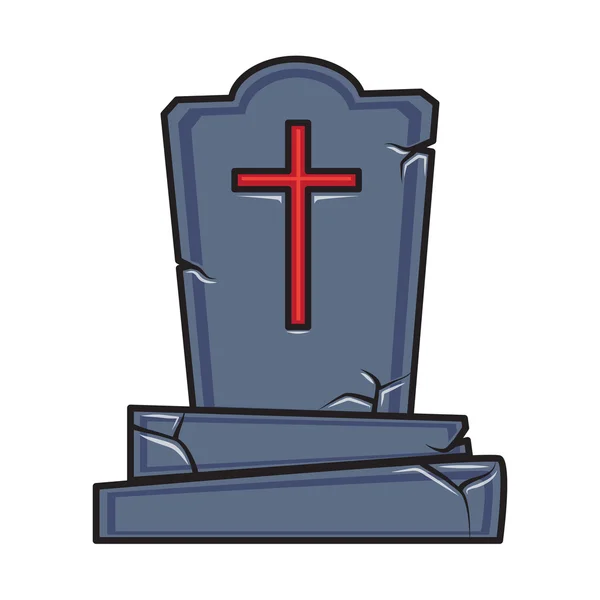 Kreslený hrob — Stock Vektor © yayayoyo #7184612