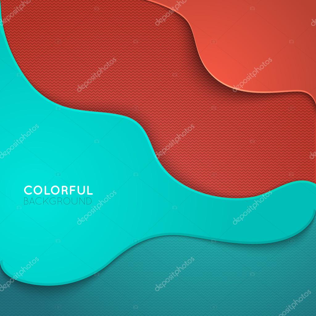 Curve lines shadow overlap 3D dimension. — Stock Vector © Chuhail #70541181