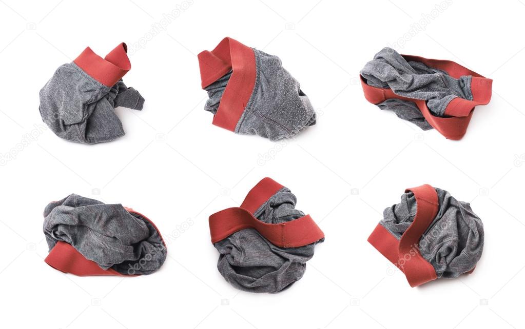 Crumpled male underpants isolated — Stock Photo © nbvf89 #114869012