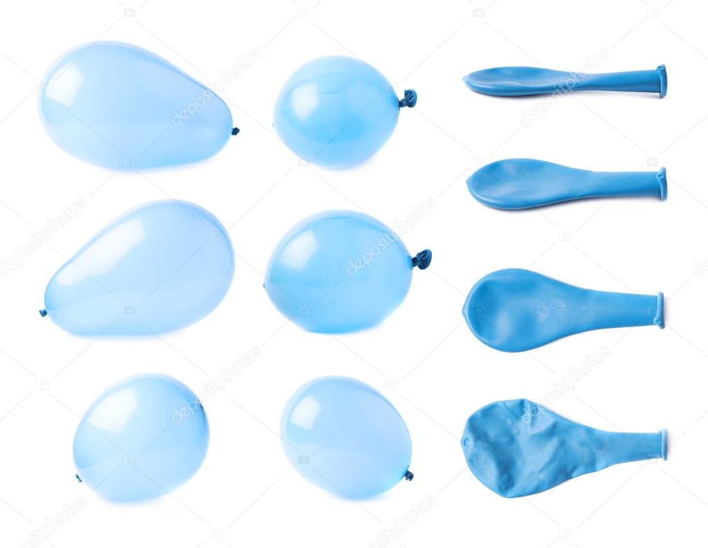 Inflated and deflated air balloons — Stock Photo © nbvf89 #116090792