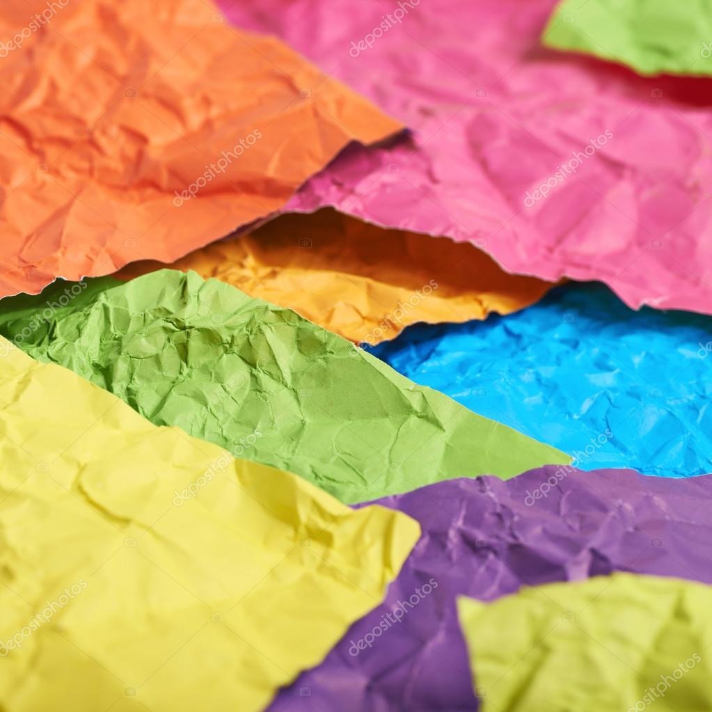 Surface coated with paper sheets — Stock Photo © nbvf89 #121366400