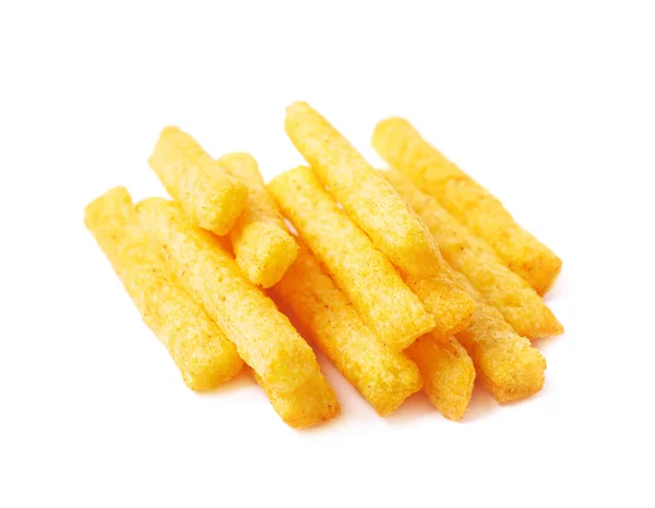 Cheese puff sticks isolated — Stock Photo © nbvf89 #98451960