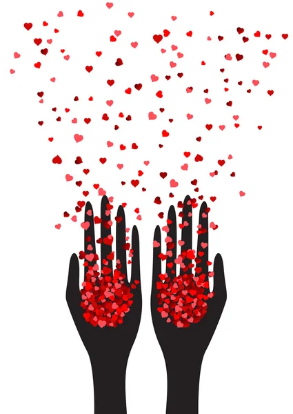 A blue and a red heart Stock Vector Image by ©tikir1 #62660821