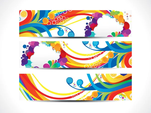 Colorful web banners Vector Art Stock Images | Depositphotos