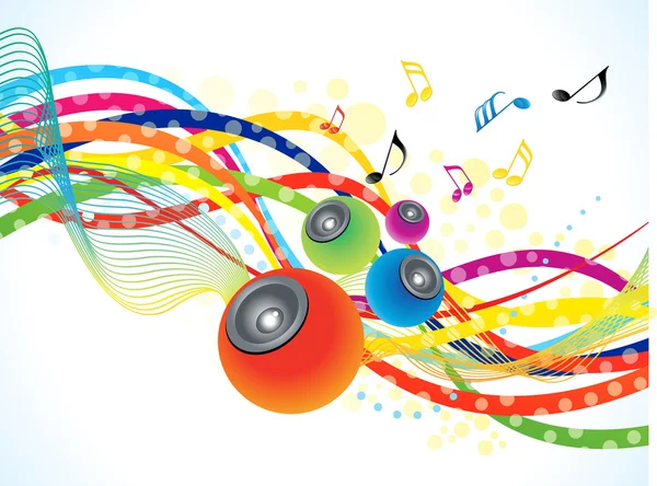 Abstract colorful musical night Stock Vector Image by ©rioillustrator ...