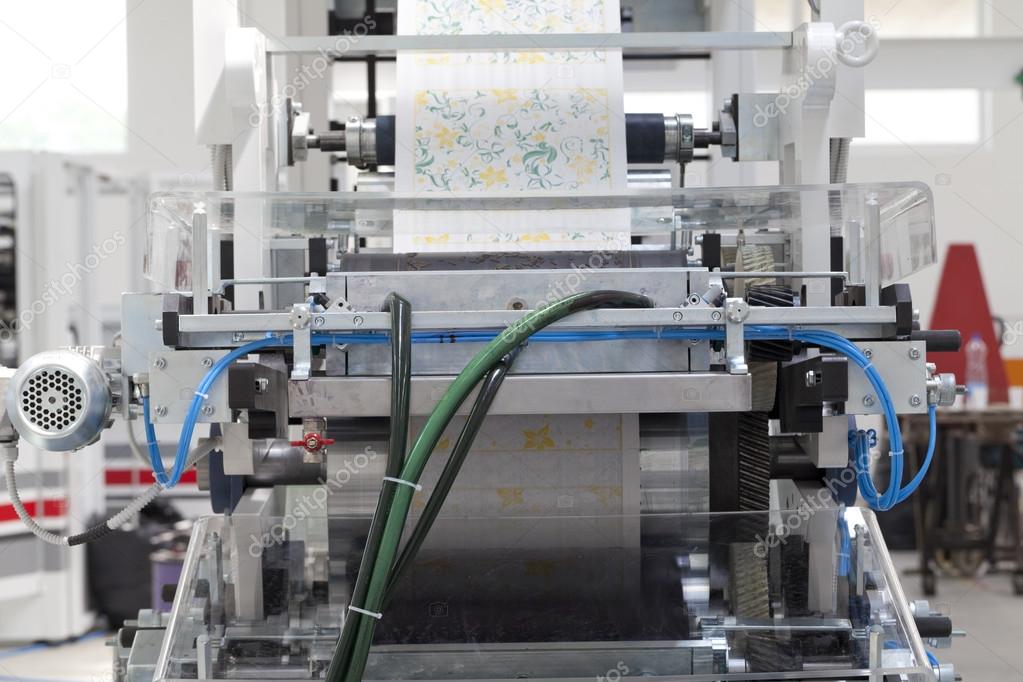 Printing machine — Stock Photo © DJSrki #74613755