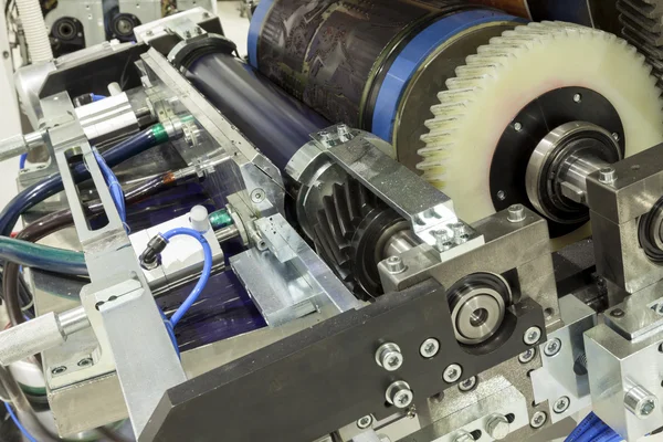 Printing machines parts - Stock Image - Everypixel
