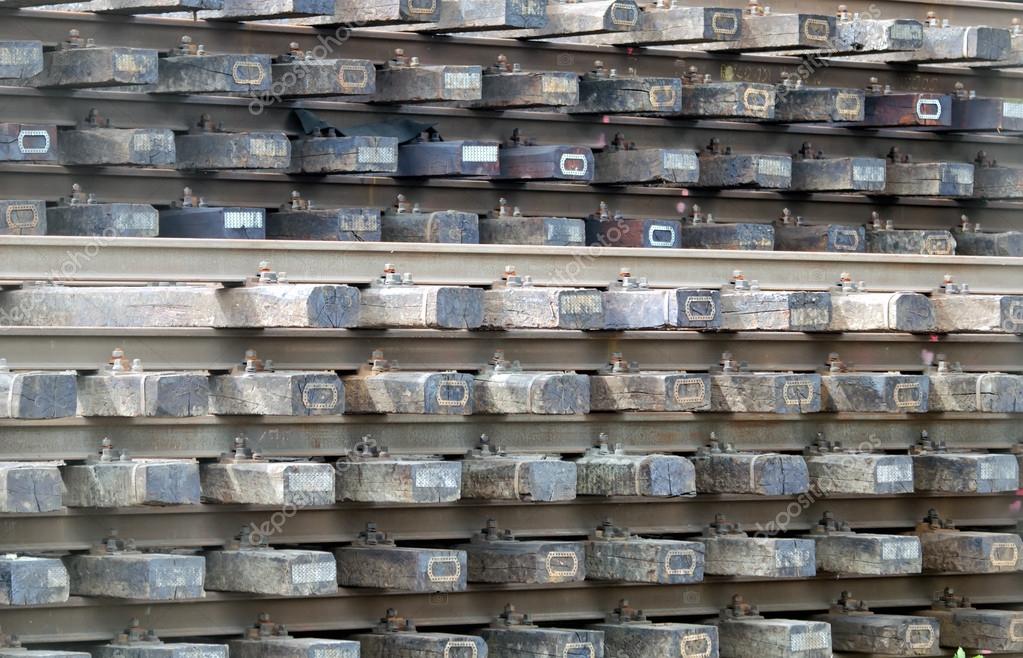 Cross railroad and rails Stock Photo by ©njaj 103519198