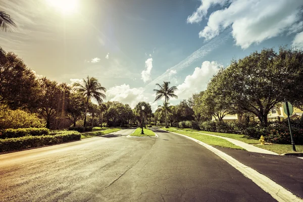 Gated community road Stock Photo by ©marchello74 95757188