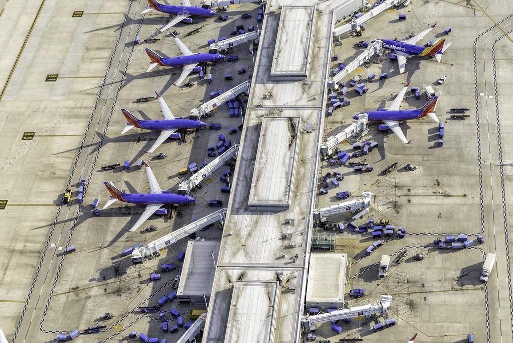 Busy Airport Terminal