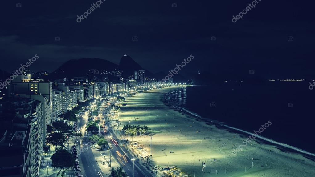 Copacabana Beach Night