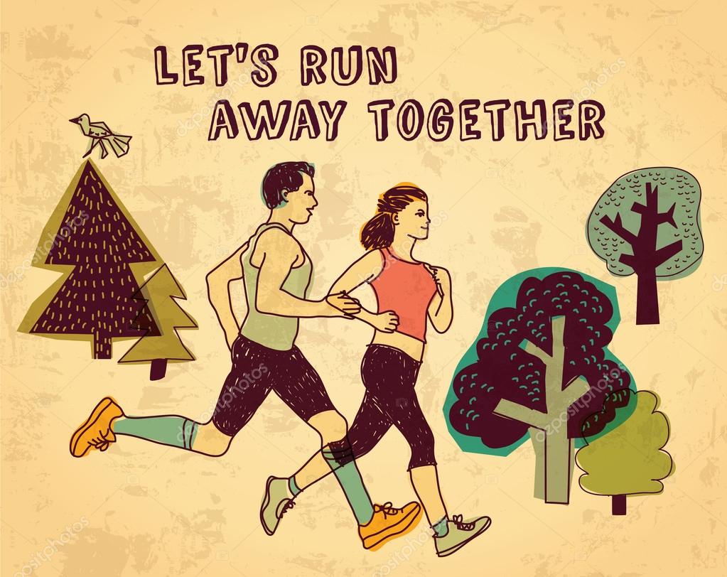 Running Away From Love Cartoon