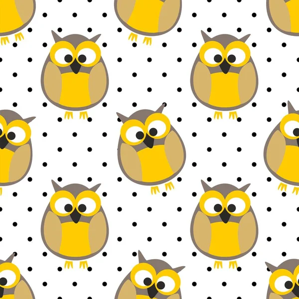 Cute Owls Background