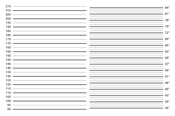 Police Mugshot Background Person's Height Measuring Scale Stock Vector ...