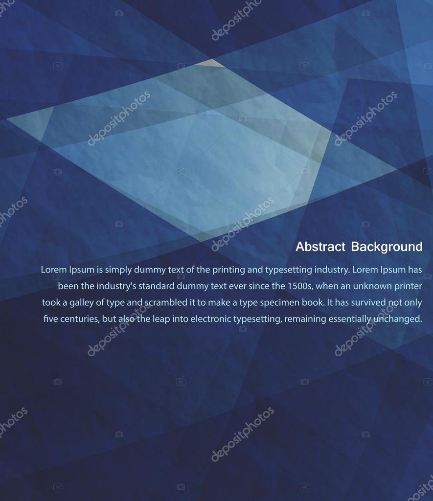 Vector abstracto fondo azul y mosaico Vector de stock por ©ikatod 59879105