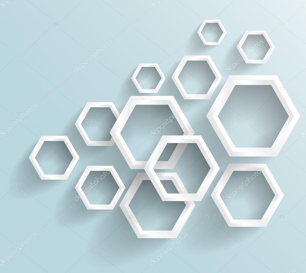 Vector abstract background Hexagon. Stock Vector by ©ikatod 60429989