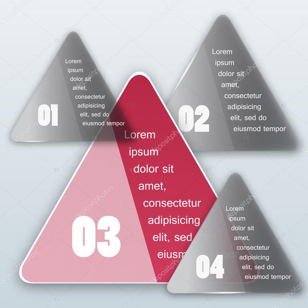 Vector triangle background. Color object Stock Vector by ©ikatod 62330217