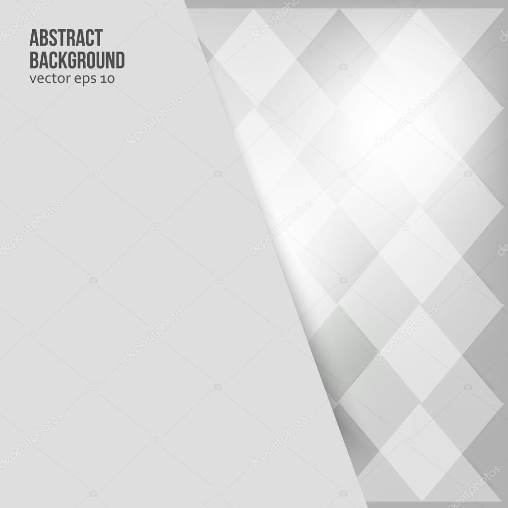 Vector abstract background. Squares white Stock Vector Image by ©ikatod ...